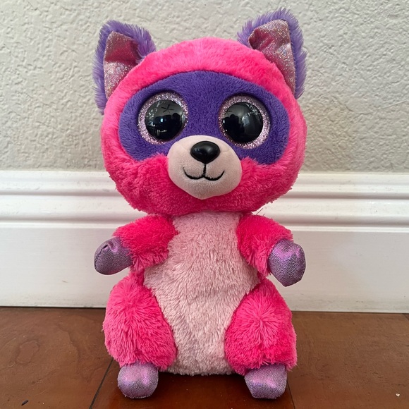 Ty | Toys | Ty Beanie Boos Roxie The Raccoon | Poshmark